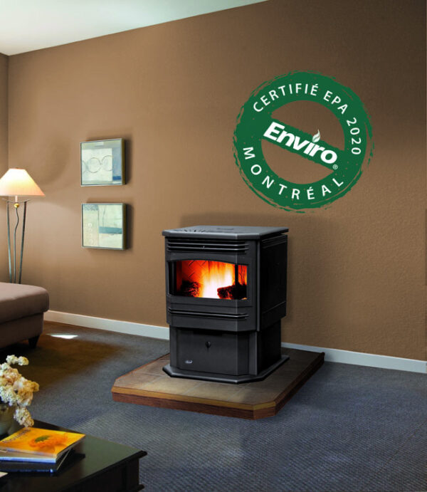 Poêle aux granules Meridian – Impact Distribution